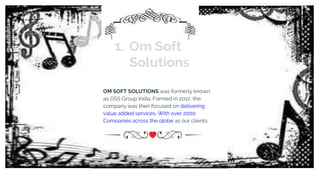 Om soft solution | PPT
