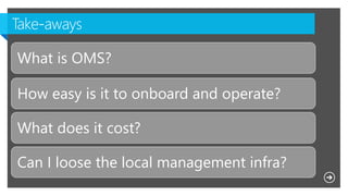 OMS Overview | PPTX