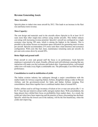 Operations management - Spice Jet | PDF