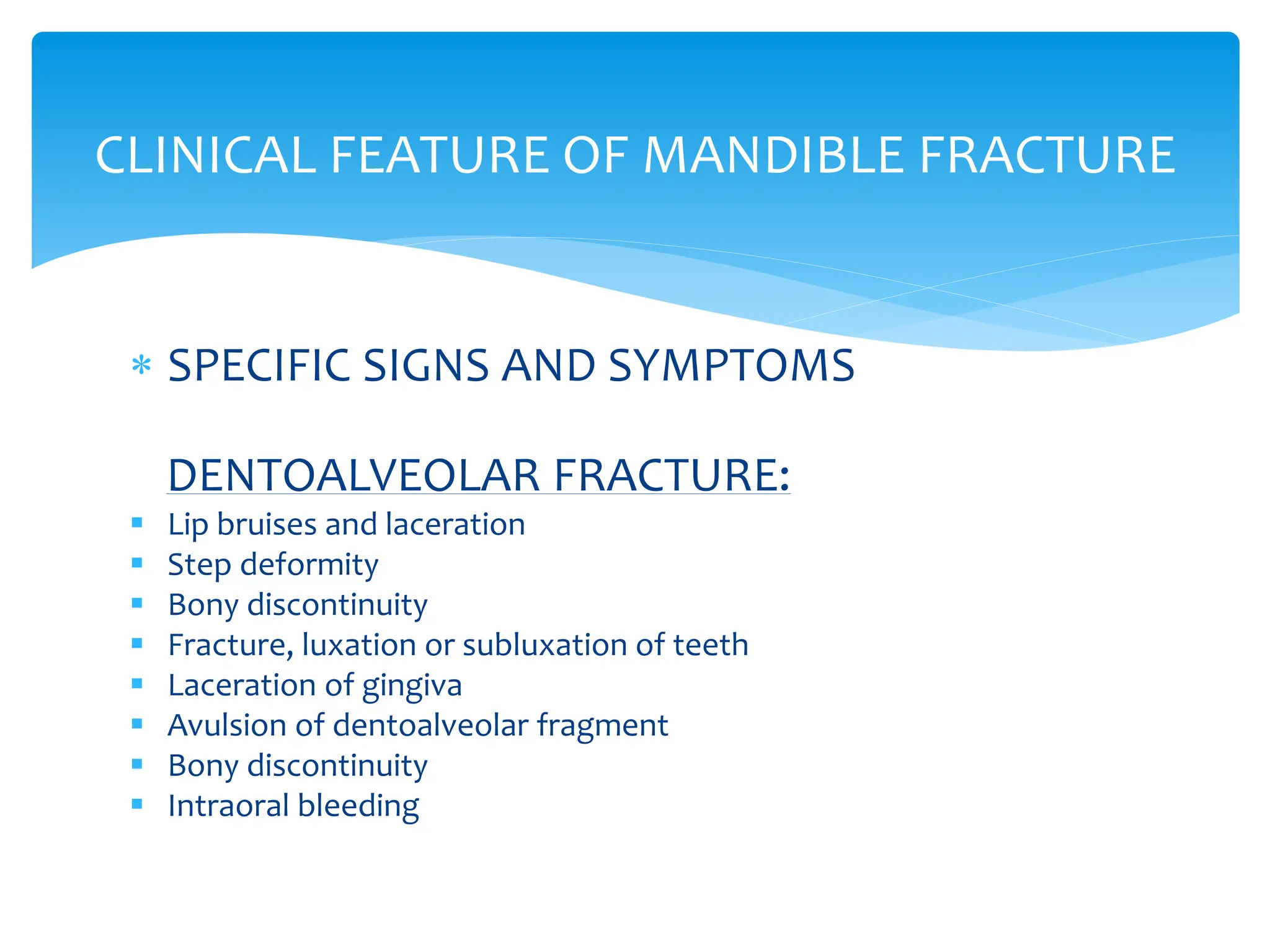 Fractures of mandible and detailed discussion | PPTX