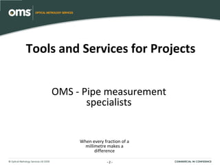 OMS Project Tools And Services Overview | PPTX