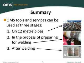 Oms Project Tools And Services Overview | PPT
