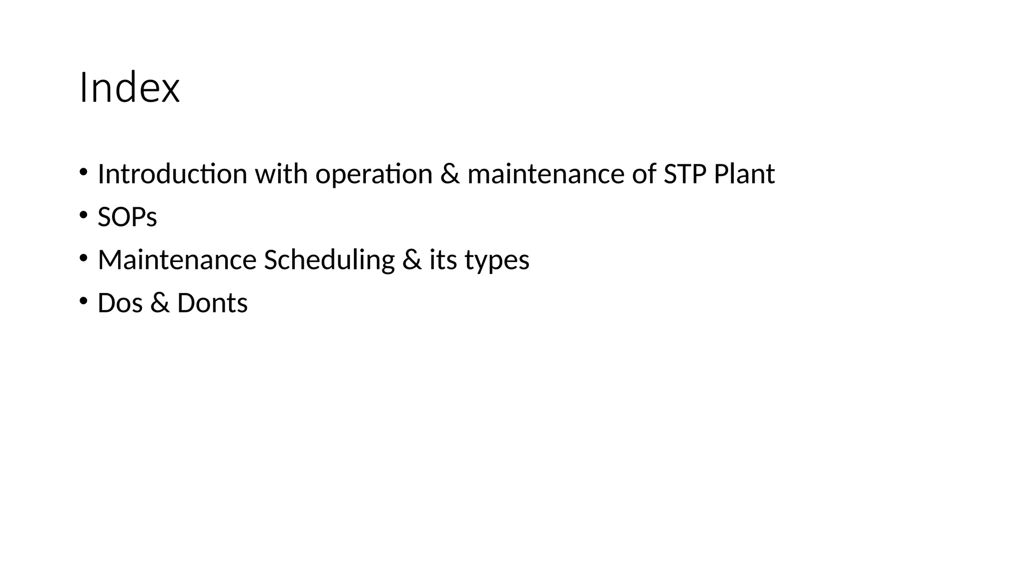 Introduction to STP : Purpose of sewage treatment , Overview of ...