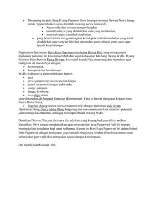 Dharma Wacana: Budha Kliwion | PDF