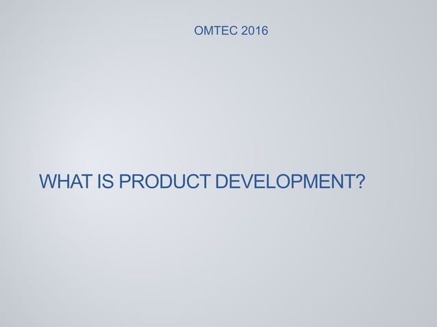 What Is It? Product Development vs. Product Management | PDF