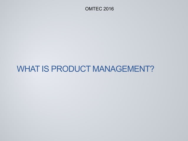 What Is It? Product Development vs. Product Management | PDF