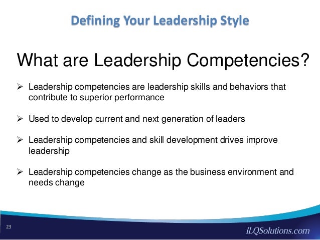Defining Your Leadership Style in a Performance-Based Organization