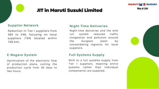 Operations management principles used by Maruti Suzuki | PDF