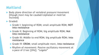 OMT Lecture 2.pptx Physiotherapy students | PPT