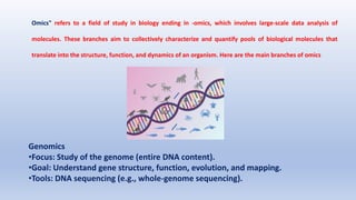 OM TO OMICS Dr.Kshirsagar Ravindra-Zoology | PDF