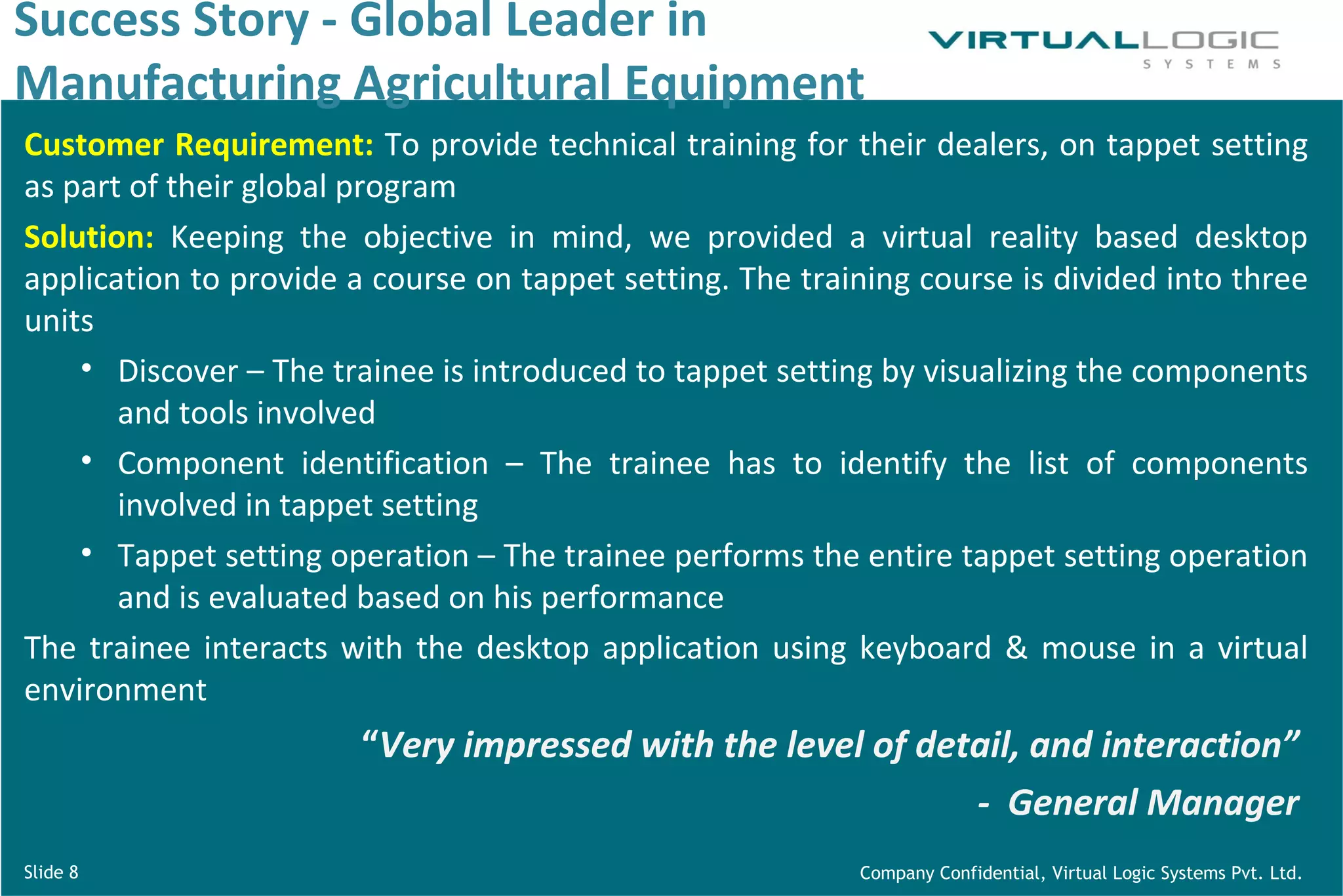 Operation Maintenance Training Simulator (OMTS) | PPT