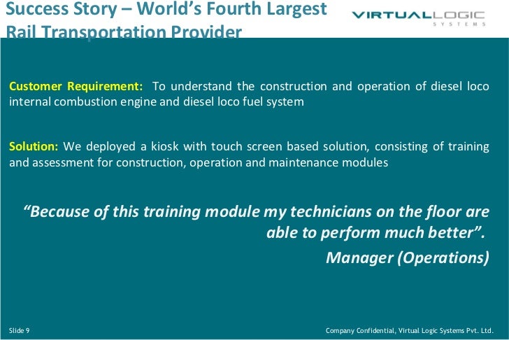 Operation Maintenance Training Simulator (OMTS)
