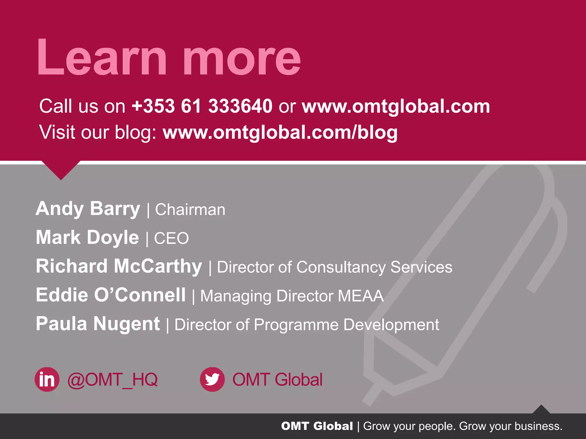 OMT Global Corporate Overview | PDF | Business Administration | Business