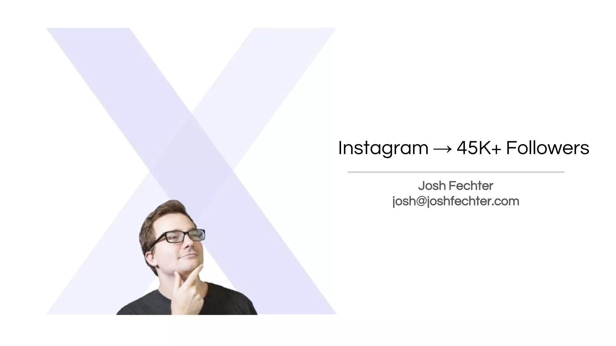 Growth Hacking: How I Automated 45K+ Follower Instagram Profiles | PPTX ...