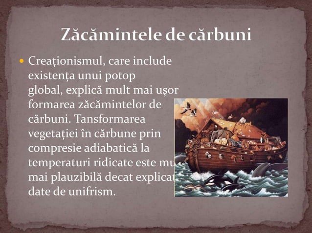 Omul conform creationismului | PPT