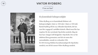 Om Viktor Rydberg ... | PPTX