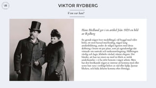 Om Viktor Rydberg ... | PPTX