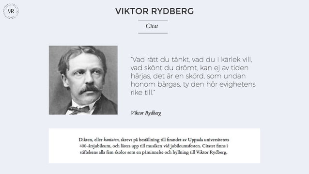 Om Viktor Rydberg ... | PPTX