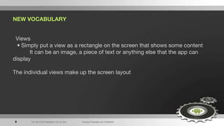Android beginner presentation | PPT