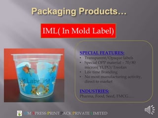 Om xpress print pack private limited profile | PPT