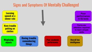 Intellectual diversities -Mentally Challenged | PPTX