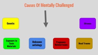 Intellectual diversities -Mentally Challenged | PPTX