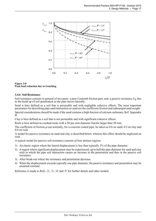 On bottom stability design of submarine pipelines | PDF