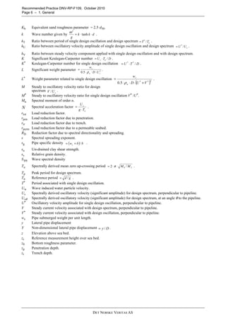 On bottom stability design of submarine pipelines | PDF