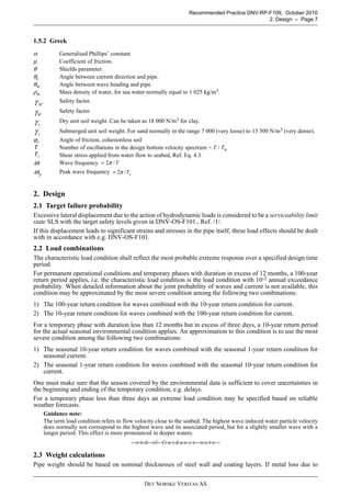On bottom stability design of submarine pipelines | PDF