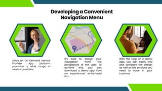 On Demand Service Provider App Development - 2024 | PPT