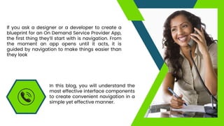 On Demand Service Provider App Development - 2024 | PPT