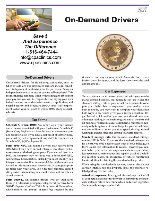 On demand drivers-2021 | PDF | Automotive Industry | Industries