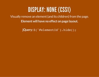On Display: A Practical Overview of the CSS Display Property | PDF | Web Design and HTML | Internet