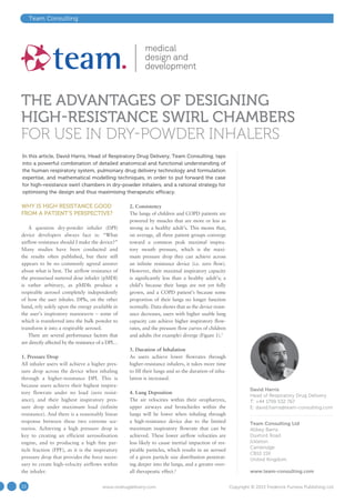ONdrugDelivery - The advantages of designing high-resistance swirl ...