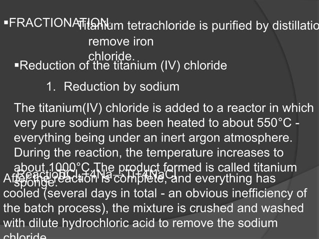 on-extraction-of-titanium 5.pptx