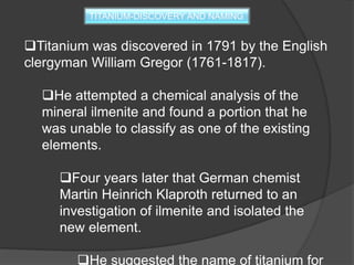 on-extraction-of-titanium 5.pptx