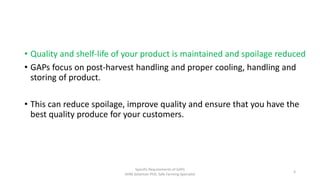 On farm food safety assurance systems | PPTX