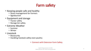 On farm food safety assurance systems | PPTX