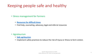 On farm food safety assurance systems | PPTX