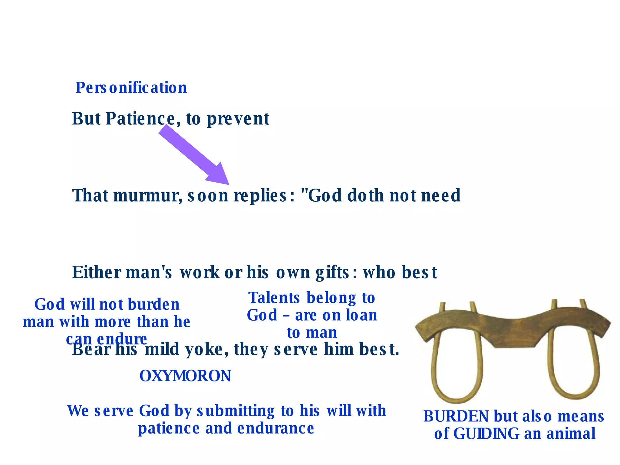 On His Blindness John Milton | PPT