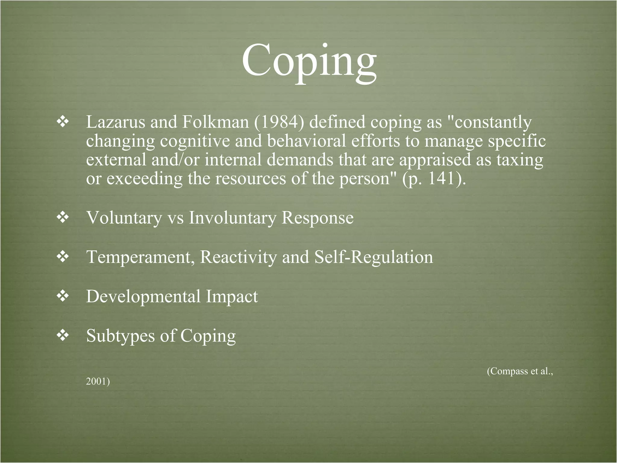 Coping With Stress | PPT