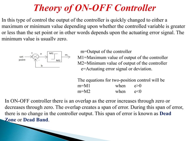On off controller | PPTX