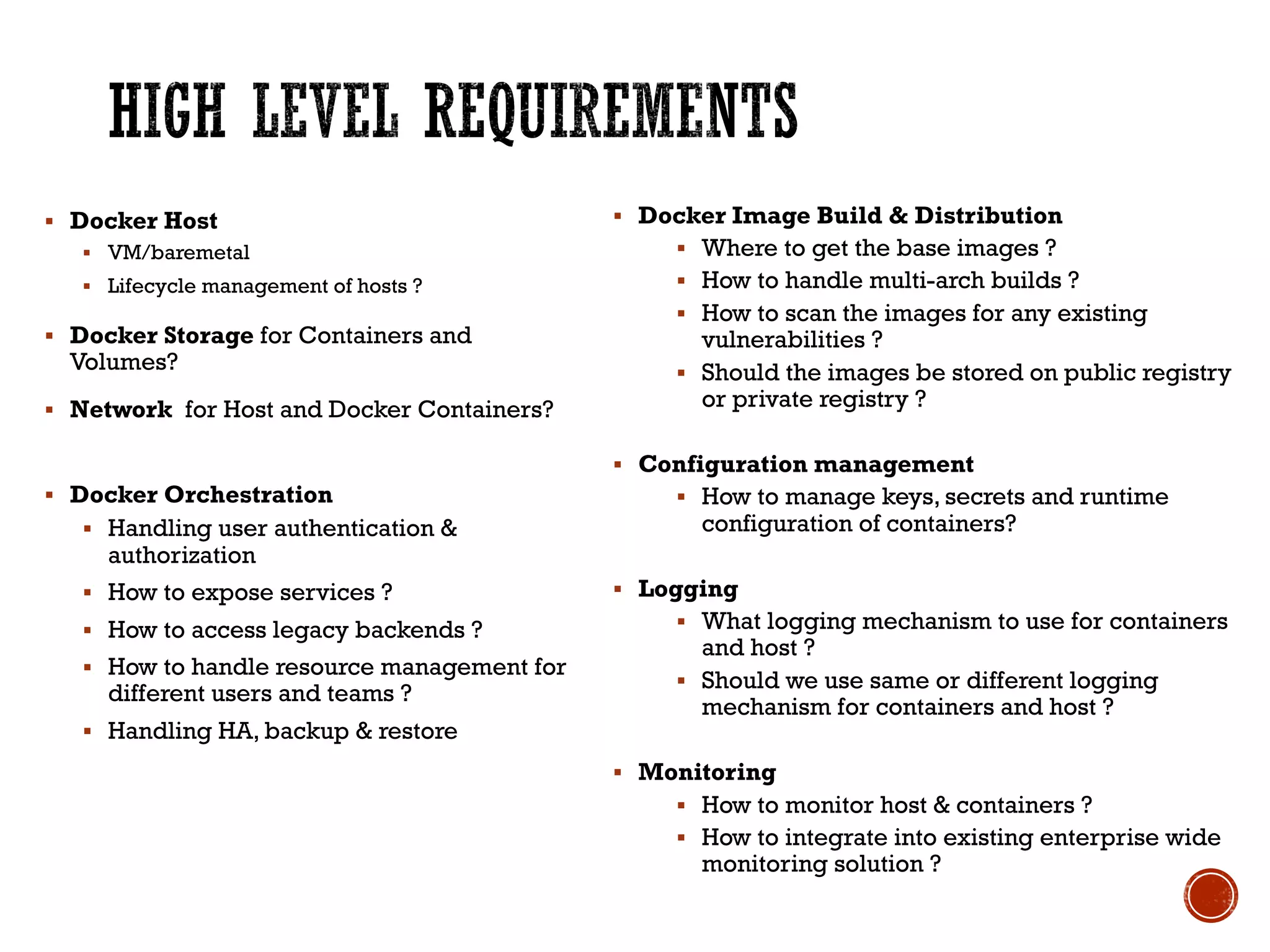 On Prem Container Cloud - Lessons Learned | PDF