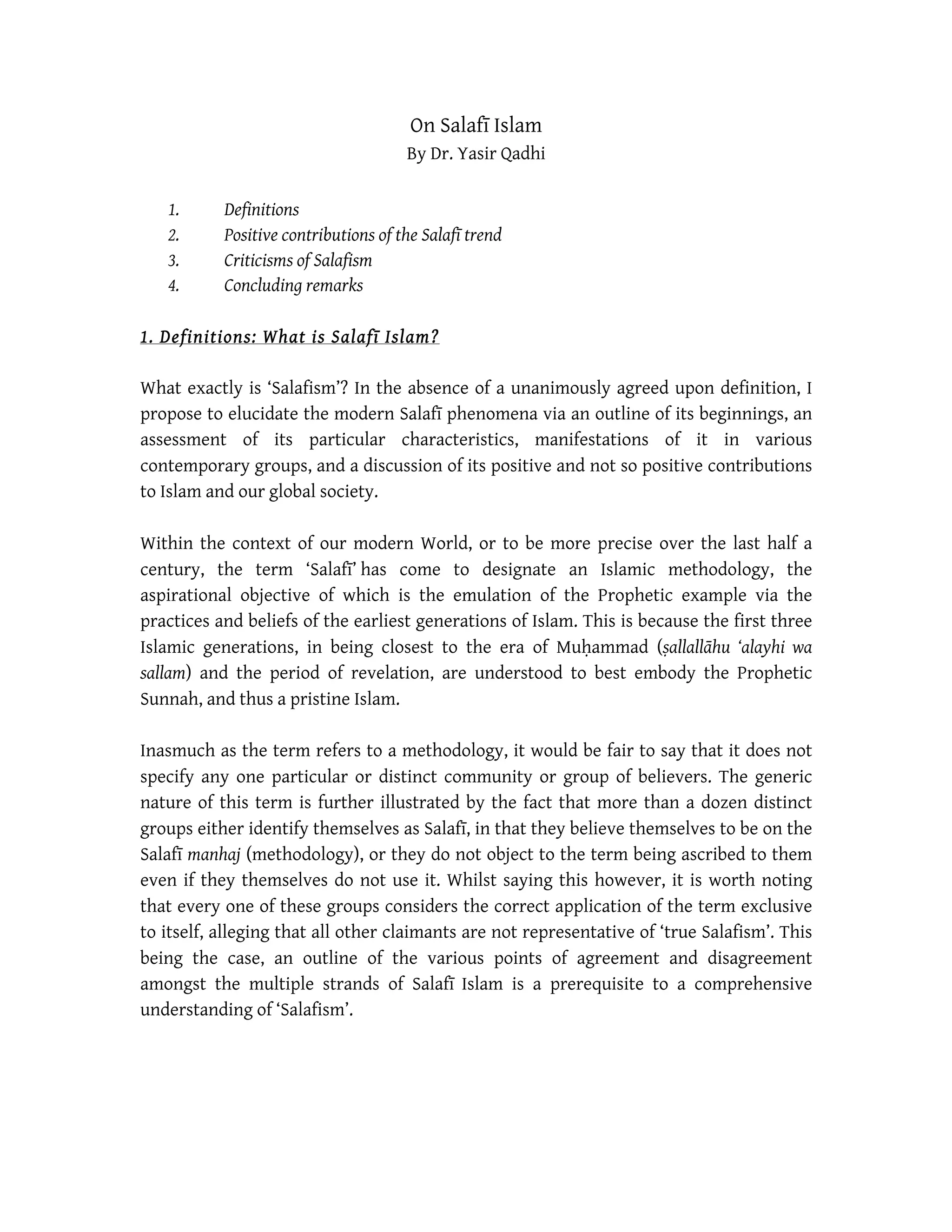 On-Salafi-Islam_Dr.-Yasir-Qadhi.pdf