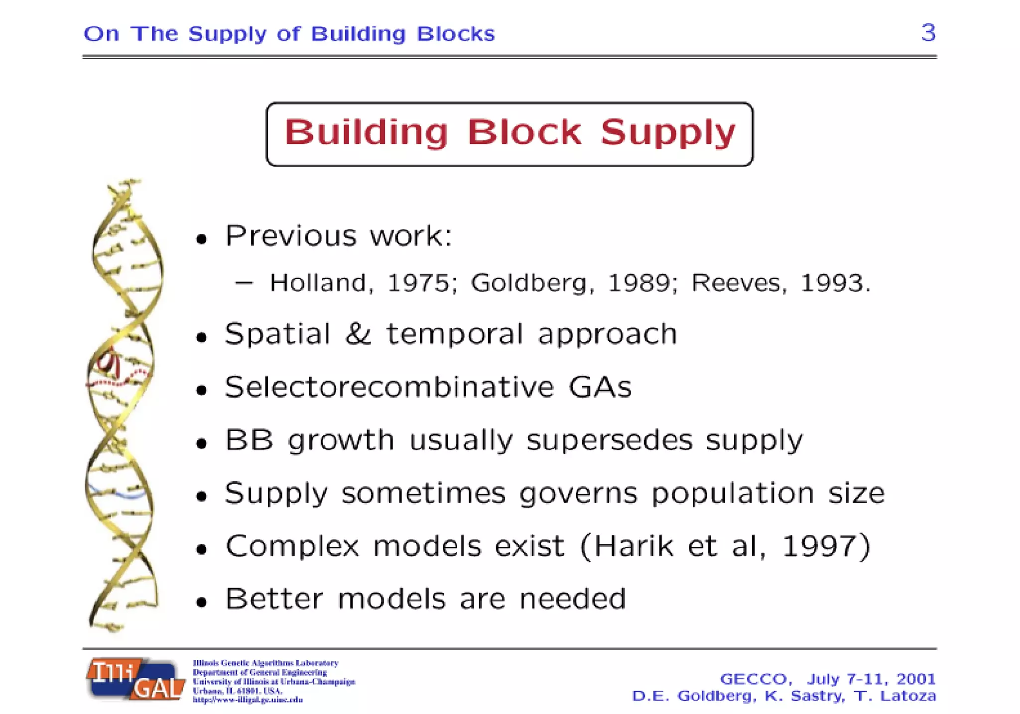 On the Supply of Building Blocks | PDF