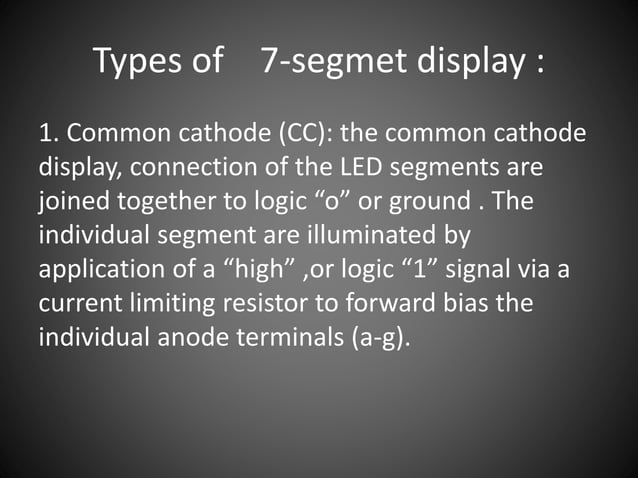 7 segment-display | PPTX
