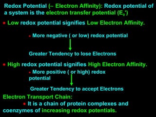 Biological oxidation | PPT