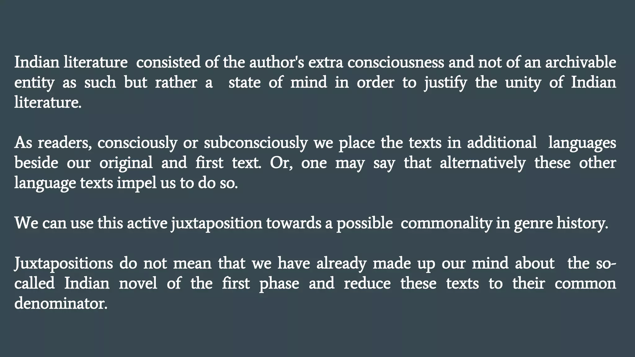 Comparative Literature and Culture | PPT