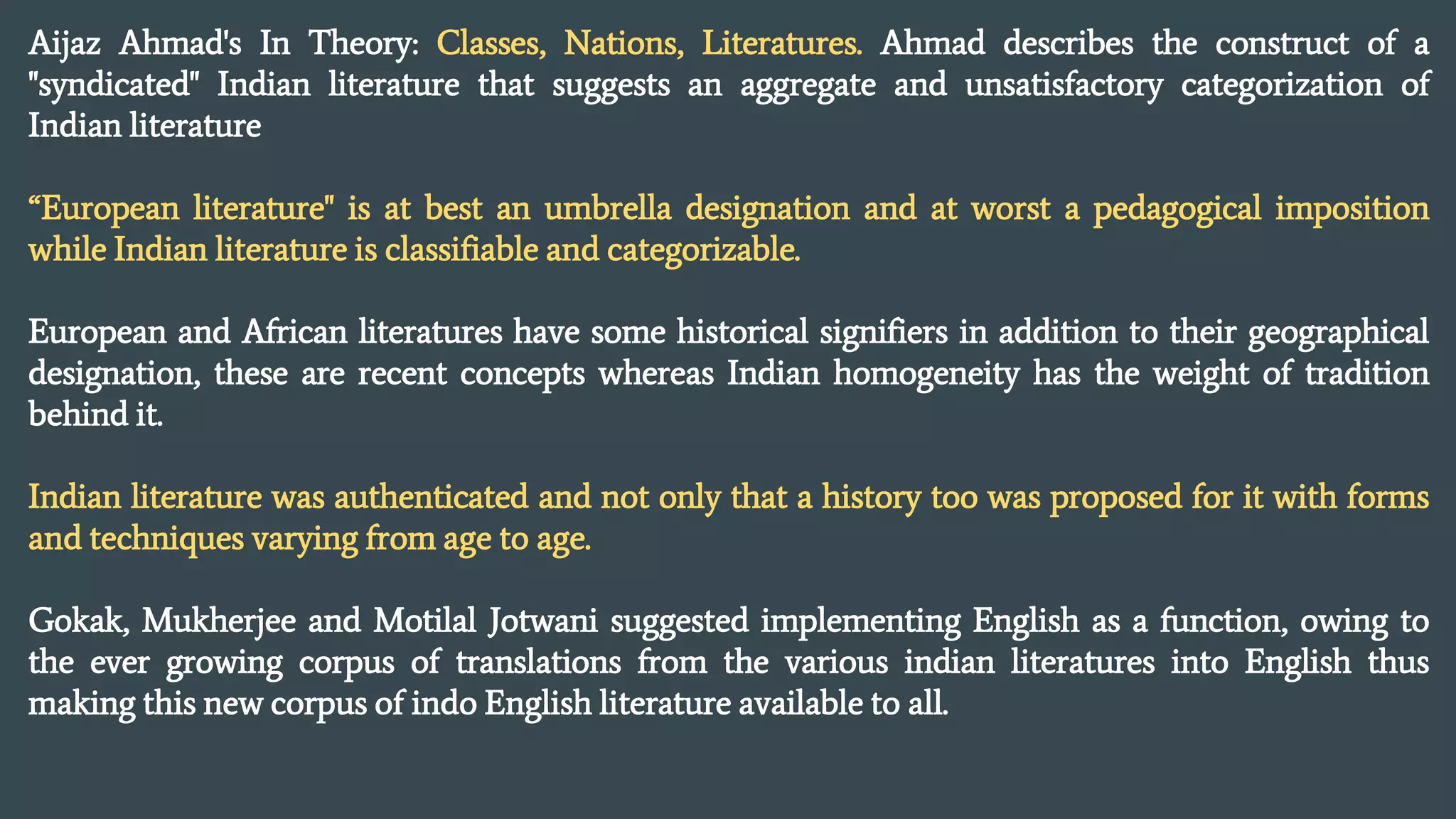 Comparative Literature and Culture | PPT