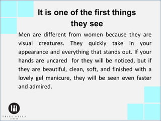 Why men look at hands | PPT